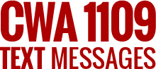 CWA 1109 | Communications Workers of America • Local 1109
